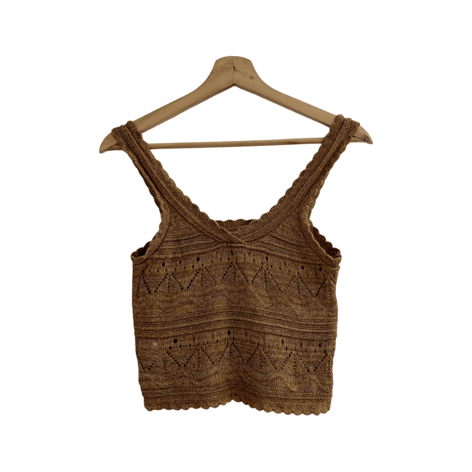 Top mango tejido - XS - RENACER